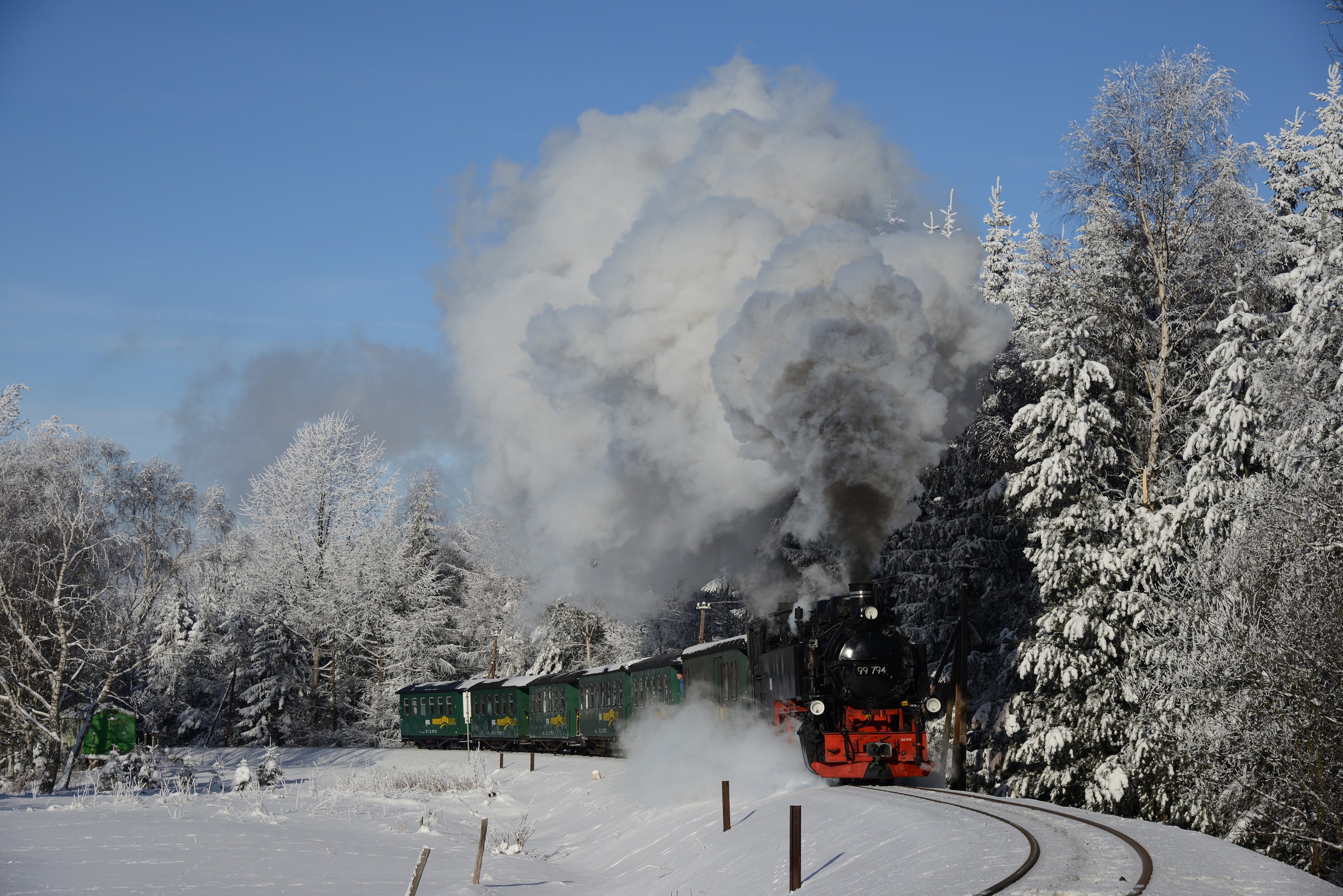 Saxony’s nostalgic railways and steam trains