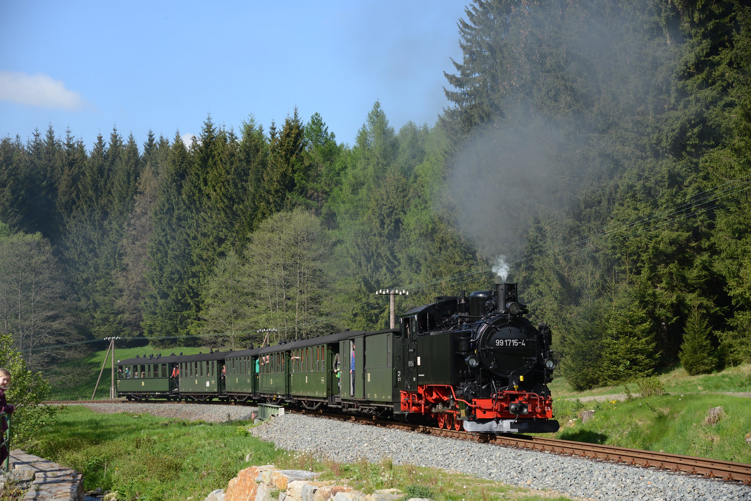 Saxony’s nostalgic railways and steam trains